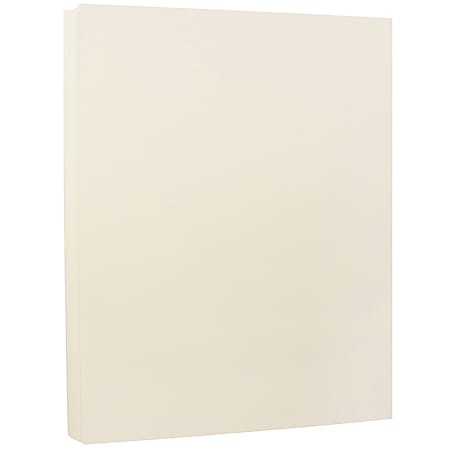 JAM Paper Card Stock Strathmore Ivory Wove Letter 8.5 x 11 88 Lb Pack ...