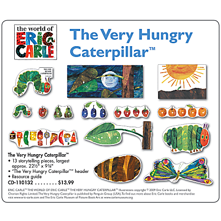 Carson Dellosa Bulletin Board Set The Very Hungry Caterpillar - Office ...