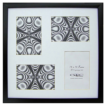 Gemline Square Collage Frame 14 x 14 Black Plastic - Office Depot