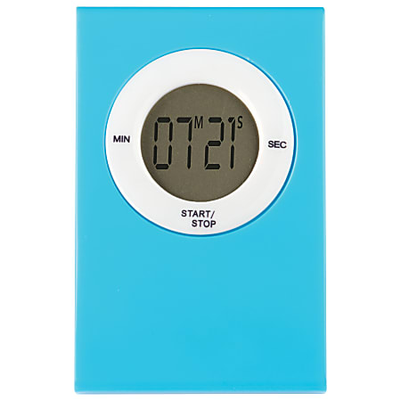 Teacher Created Resources Magnetic Digital Timers Aqua Pack Of 3 Timers ...