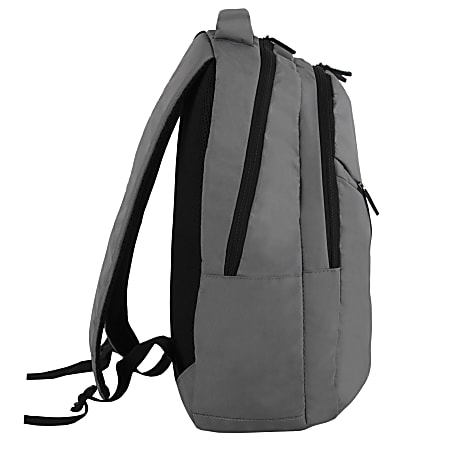 HEAD Borris Backpack With 15 Laptop Pocket Gray - Office Depot