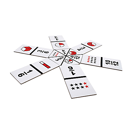 Learning Advantage The Original Fraction Dominoes Grade 3 to 7 Pack Of ...