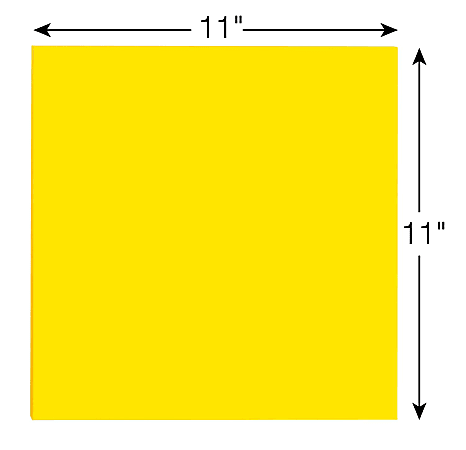 Post it Super Sticky Big Notes 11 x 11 Bright Yellow 30 Sheets Per Pad ...