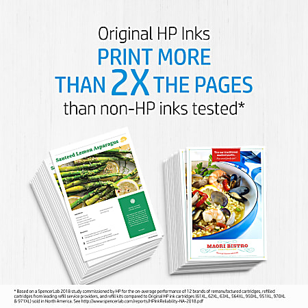 HP 65 Black And Tri Color Ink Cartridges Pack Of 2 T0A36AN - Office Depot