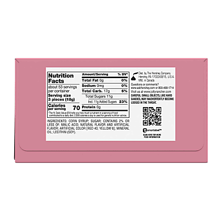 watermelon jolly rancher ingredients