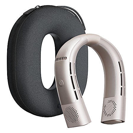 TORRAS COOLiFY 2S 3 Speed Bladeless Portable Neck Fan and Heater Desert ...