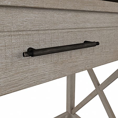 Bush Furniture Key West 36 W Pull Out Writing Desk Washed Gray Standard ...