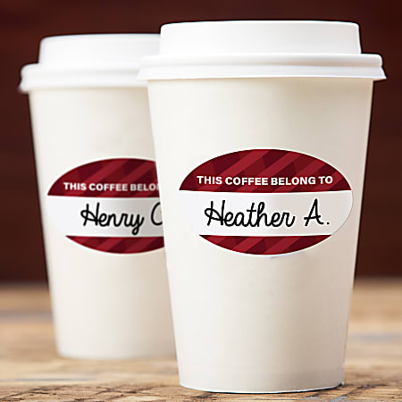 Avery Printable Blank ID Labels 22570 Oval 2 x 3 13 White Pack Of 200 ...