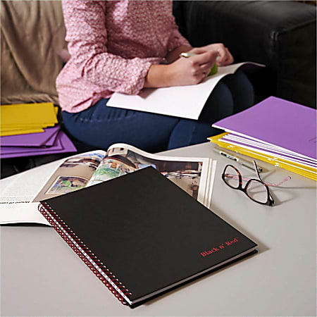 Black n Red Business Notebook 8 12 x 11 1 Subject Legal Ruled 70 Sheets ...