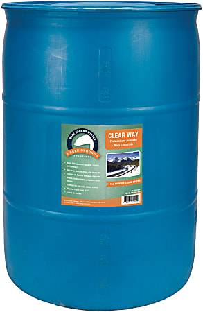 Bare Ground Clear Way Non-Chloride Potassium Formate Liquid De-Icer, 30 ...