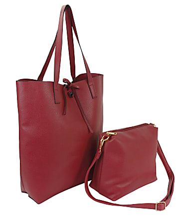 GNBI 2 Piece Tote Set Red - Office Depot