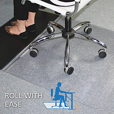 ES Robbins Sit Or Stand Dual Purpose Chair Mat 36 H x 53 W x 316 D ...