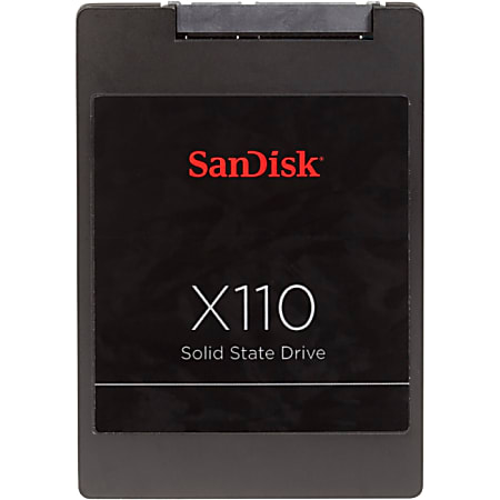 SanDisk X110 256 GB 2.5 Internal Solid State Drive - Office Depot