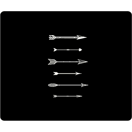 OTM Essentials Mouse Pad Shooting Arrows 10 x 9.13 Black PV1BM HIP 19 ...