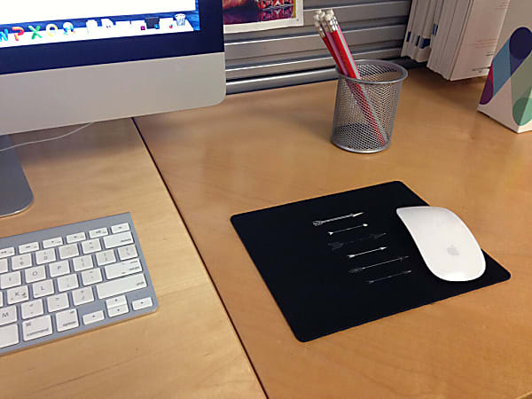 OTM Essentials Mouse Pad Shooting Arrows 10 x 9.13 Black PV1BM HIP 19 ...