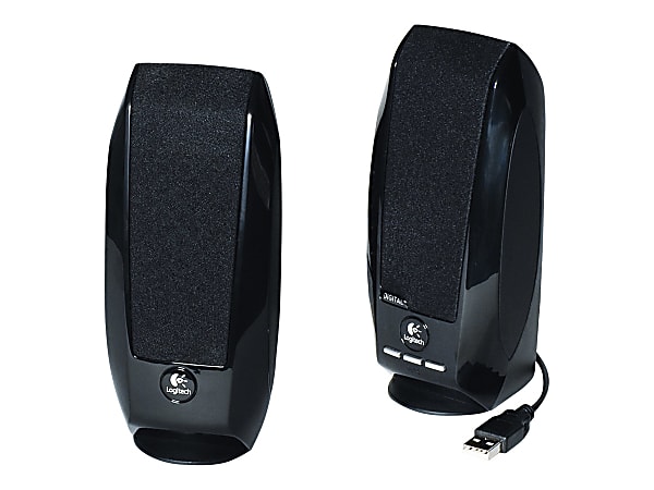 Logitech S 150 Digital USB Speaker System Black - Office Depot