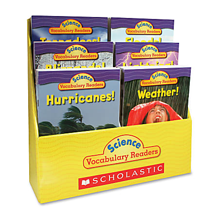 Scholastic Res. Grade 1 2 Vocabulary Readers Weather Books Printed Book ...