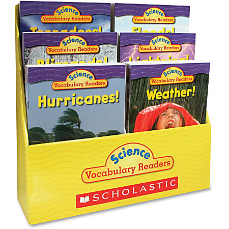 Scholastic Res. Grade 1 2 Vocabulary Readers Weather Books Printed Book ...