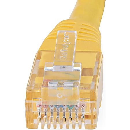 StarTech.com 4ft CAT6 Ethernet Cable Yellow Molded Gigabit CAT 6 Wire ...