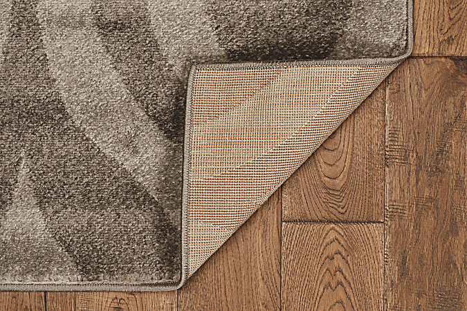 Linon Honora Area Rug 2 x 3 Leena Gray - Office Depot