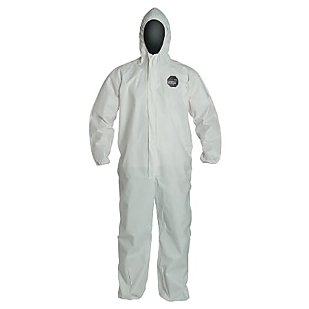 DuPont™ ProShield NexGen Coveralls With Attached Hood, 3XL, White, Pack ...