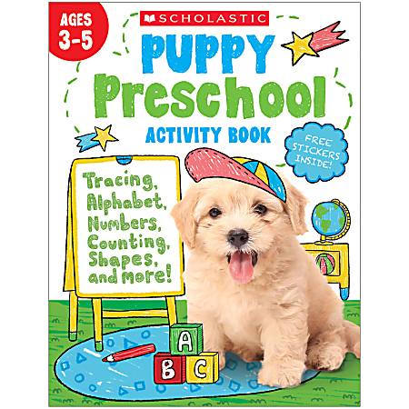 Scholastic Teacher Resources Puppy Kitty Activity Book Bundle Set Of 2 ...