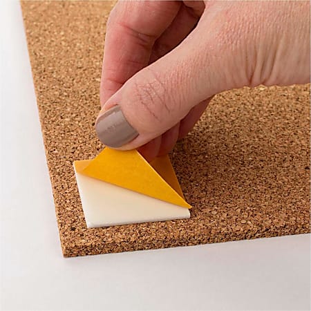 Quartet Cork Unframed Bulletin Board Wall Tiles 12 x 12 Natural Brown ...