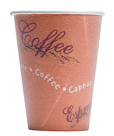 Highmark Insulated Hot Cups 16 Oz. Orange Pack Of 25 - Office Depot