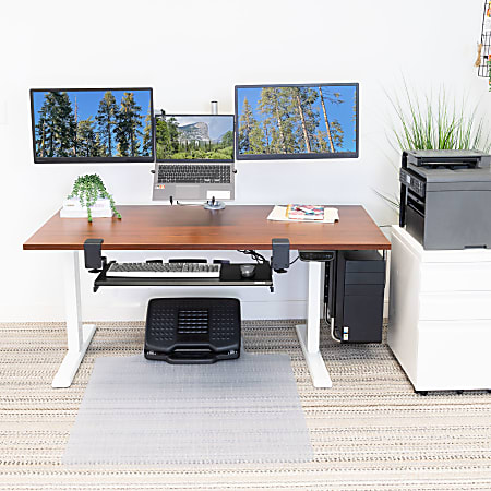 Mount It Dual Motor Electric Standing Desk With Adjustable Height And ...