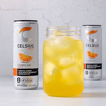 Celsius Essential Energy 12 Oz Pack Of 24 Cans - Office Depot