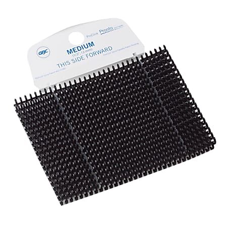 GBC® ProClick® Pronto™ P3000 Binding Spines, 1/2", 80-Sheet Capacity ...