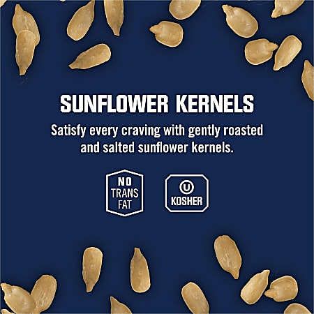 Kars Roasted Salted Sunflower Kernels Gluten free Roasted Salted 2.50 oz 1 Box - Office Depot