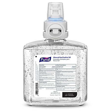 PURELL Advanced Hand Sanitizer Gel For ES8 Touch Free Dispensers Clean ...