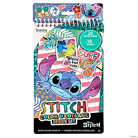 Fashion Angels Disney Stitch Color Collage Design Set - Office Depot