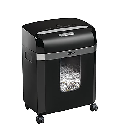 Ativa 10 Sheet Cross Cut Shredder C187 H Office Depot