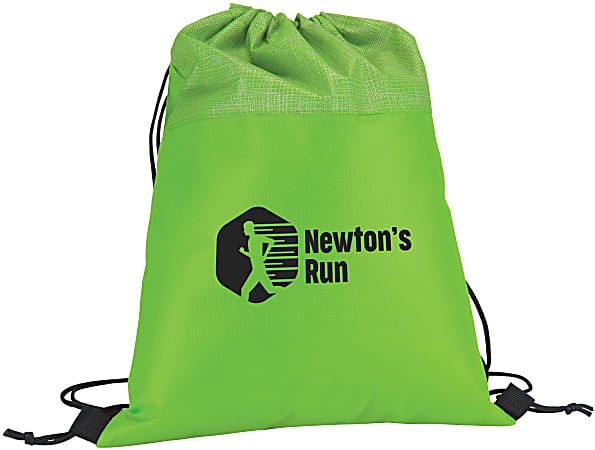 Custom Promotional Drawstring Promotional Bag 15 14 x 12 34 Assorted ...