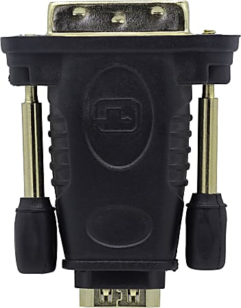 Ativa DVI to HDMI Adapter Black 26909 - Office Depot