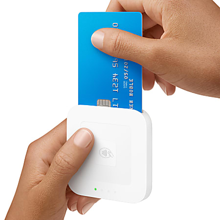 Square Contactless And Chip Card Reader White - Office Depot