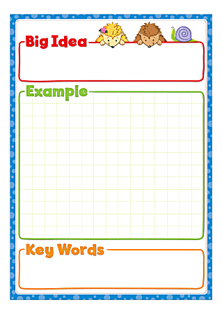 Carson Dellosa Happy Hedgehogs Focus Wall Bulletin Board Set Multicolor ...