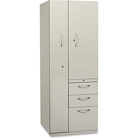 HON Flagship Personal Wardrobe BBF Storage Cabinet 24 x 24 x 64.3 3 x ...
