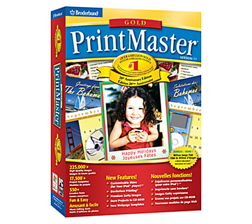 PrintMaster Gold 17 Traditional Disc - Office Depot