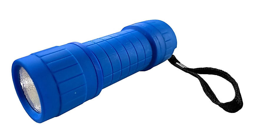 Quick Communication Corp. LED Flashlight 1 x 3 Assorted Colors - Office ...
