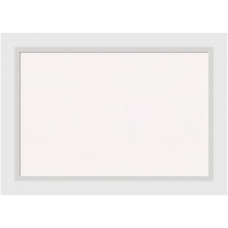 Amanti Art Cork Bulletin Board 28 x 20 White Blanco White Wood Frame ...