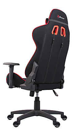 Arozzi Forte Ergonomic Fabric High Back Gaming Chair BlackRed - Office ...