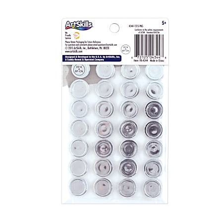 Artskills Clear Self Stick Gems Pack Of 28 - Office Depot