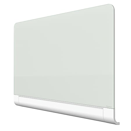 Quartet Horizon Magnetic Glass Unframed Dry Erase Whiteboard With ...