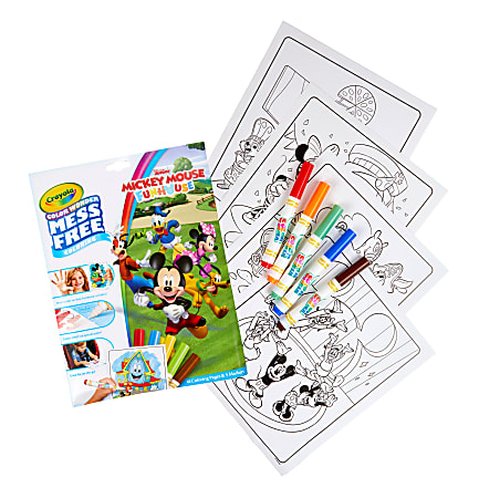 Crayola Color Wonder Coloring Pad Markers Mickey - Office Depot