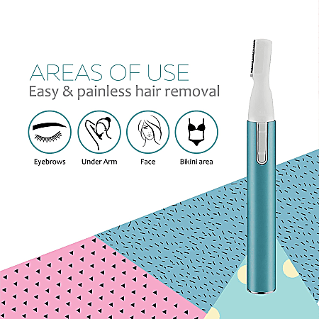 Pursonic FBT36 WetDry Facial Trimmer And Eyebrow Styling Kit - Office Depot