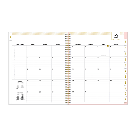 2025 2026 Day Designer June WeeklyMonthly Academic Planning Calendar 8 ...