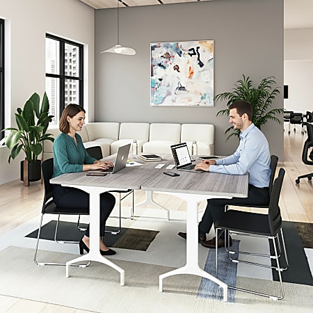 Bush Business Furniture Synergy 72 inch Rectangle Modular Office ...